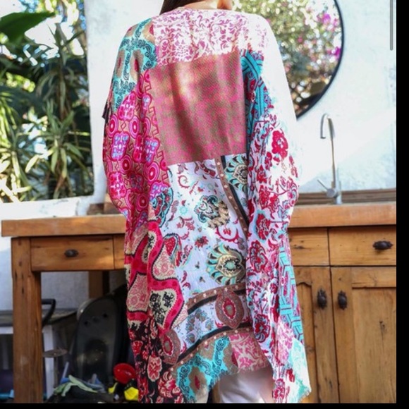 Accessories | Bohemian Kimono Wrap Robe Coverup Os | Poshmark